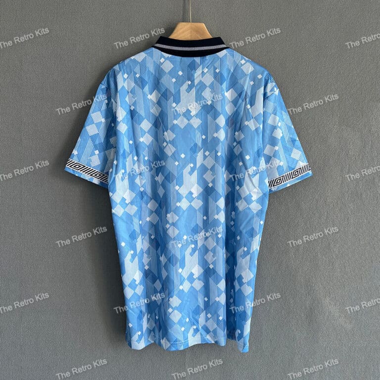 The Retro Kit | England 1990 Third Blue Kit