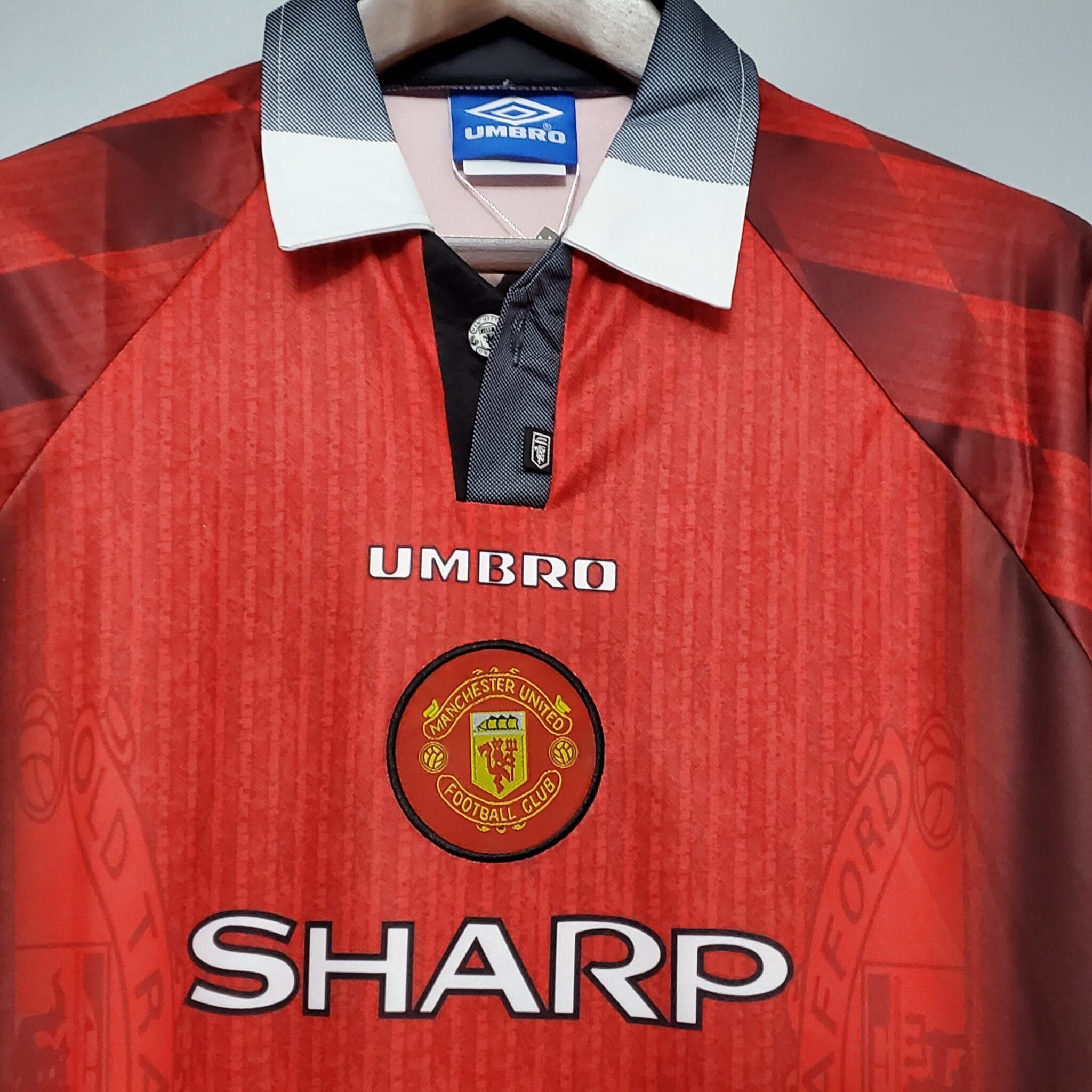 The Retro Kit | Manchester United 1996/1997 Home Kit - Short Sleeves