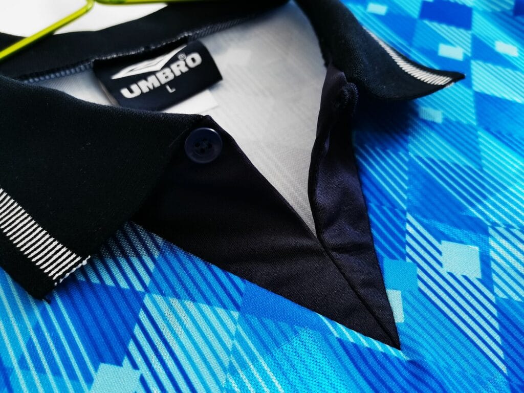 The Retro Kit | England 1990 Third Blue Kit