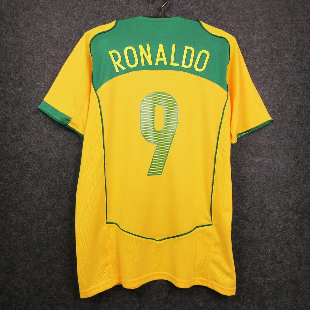 Buy Brazil 2004 Home Kit - The Retro Kits