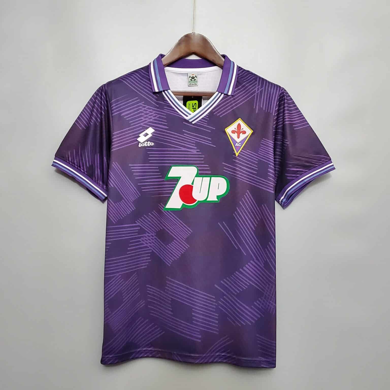 The Retro Kits | FIORENTINA FLORENCE 1992/1993 Home Kit