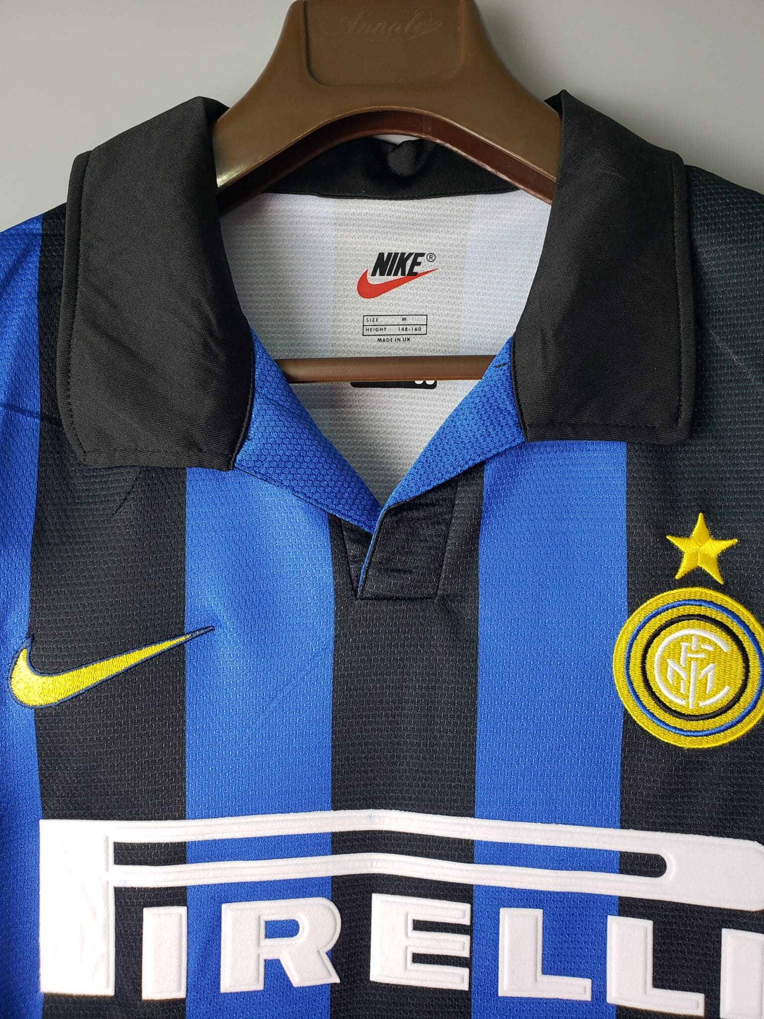 The Retro Kit | Inter Milan 1998/1999 Home Kit - Short Sleeve