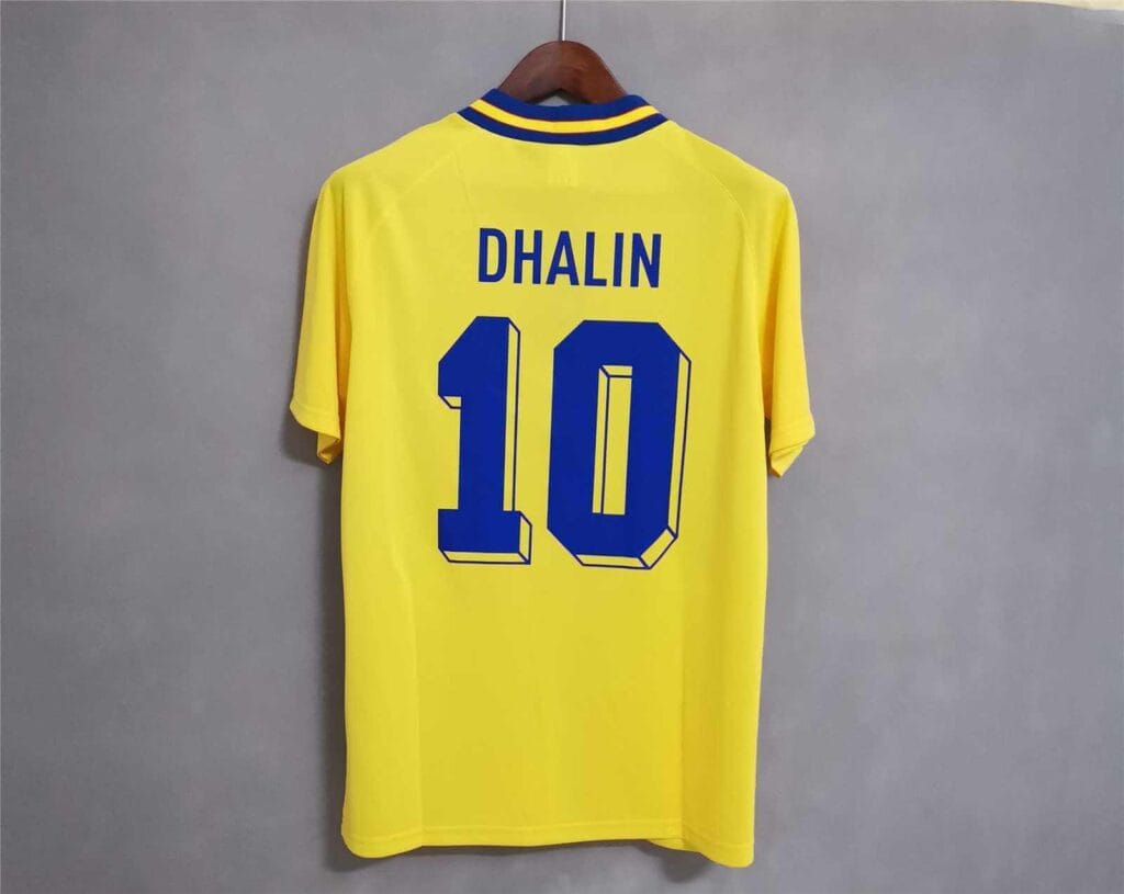 The Retro Kit | Sweden - 1994 Home yellow kit