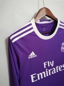 The Retro Kit | Real Madrid 2016/2017 Away Purple Kit - long sleeves